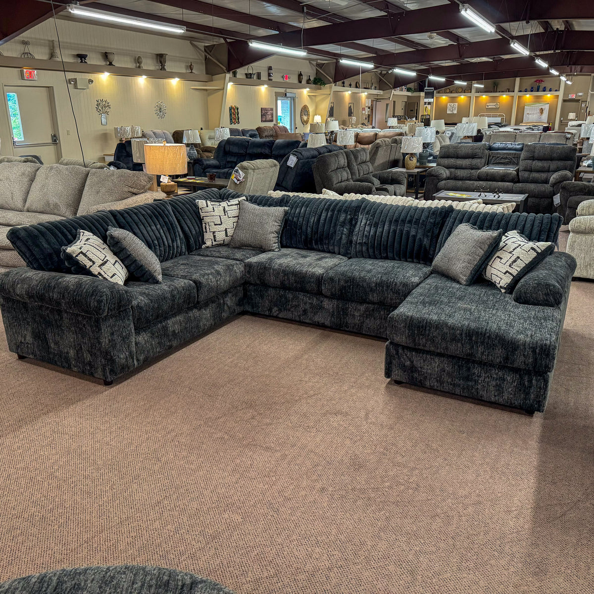 Galactic Charcoal Sectional